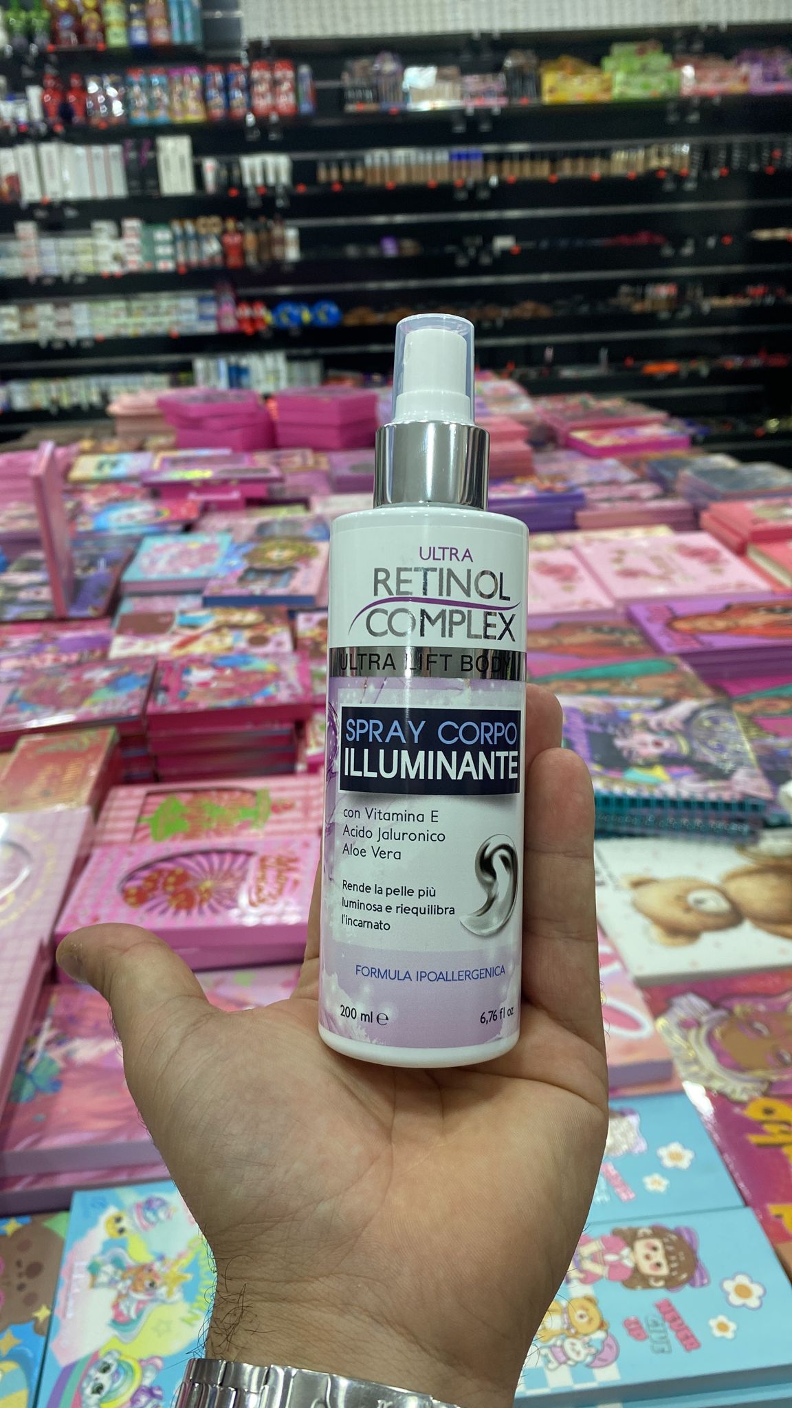 RETINOL COMPLEX SPRAY CORPO ILLUMINANTE – IlMattodellaCosmetica