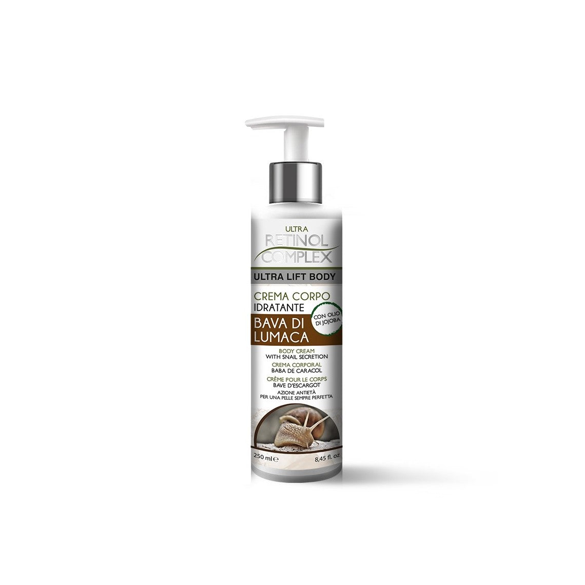 RETINOL COMPLEX SNAIL SLIME BODY CREAM 250ml – IlMattodellaCosmetica